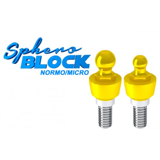 KIT SPHERO BLOCK TAILLE NORMO AVEC REVETEMENT TiN (sur mesure)